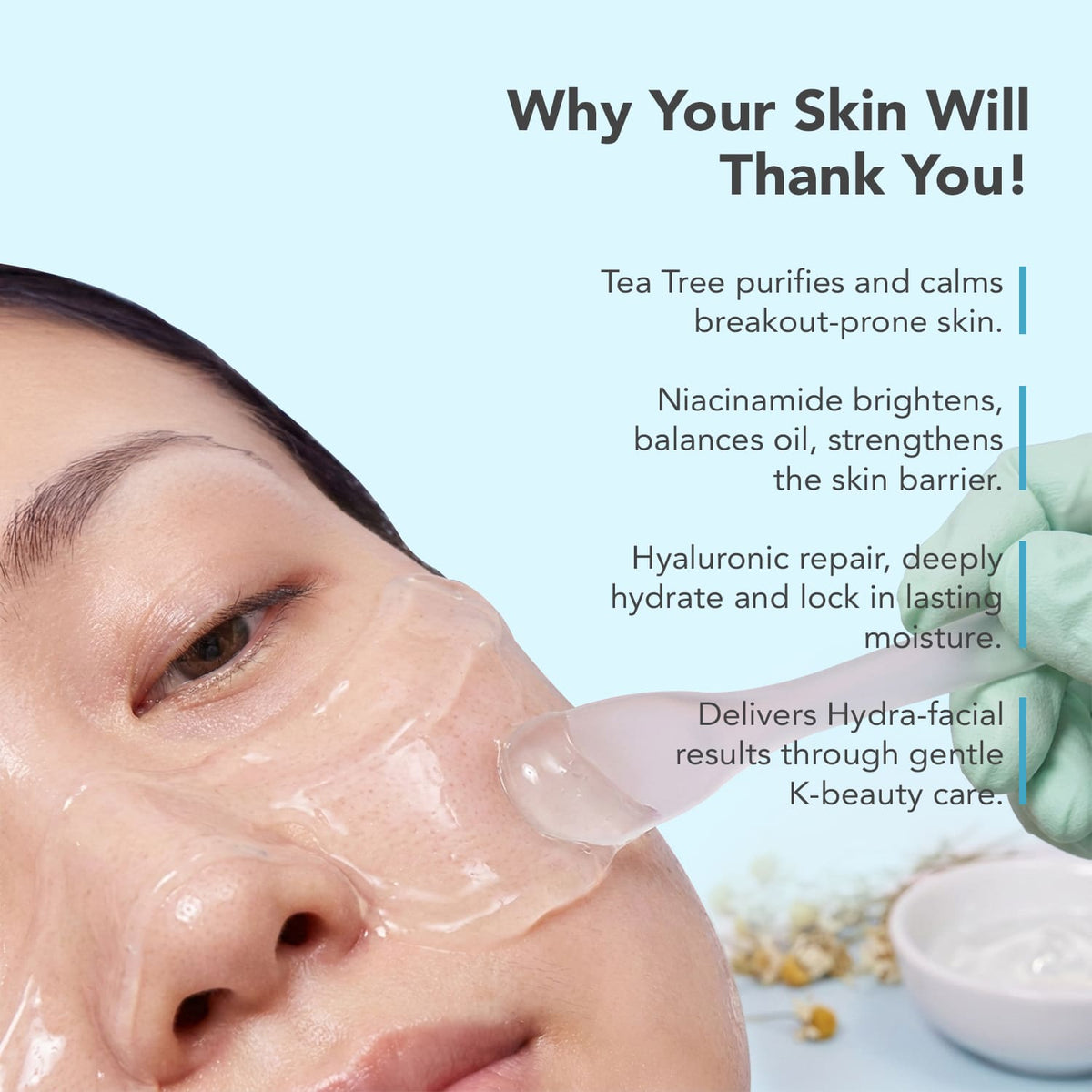 SARA Hydra Aqua Bomb Facial Kit For Skin Brightening With Hyaluronic ...