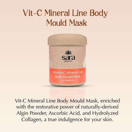 Vit-C Mineral Line Body Mould Mask No-13 ( IN JAR) – Sara Beauty
