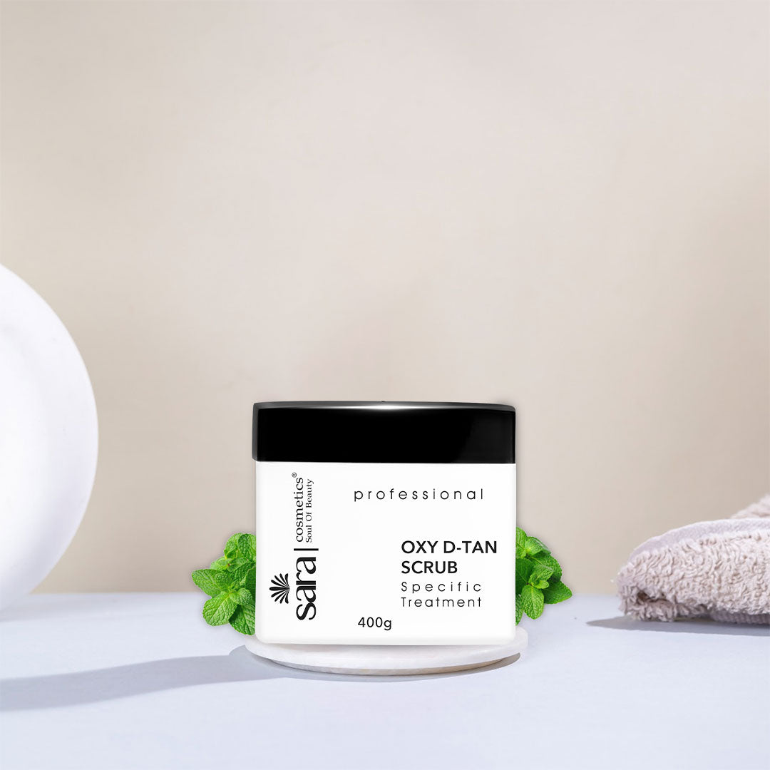 D Tan Scrub - Best Oxy D-Tan Scrub SARA Skin Scrub – Sara Beauty
