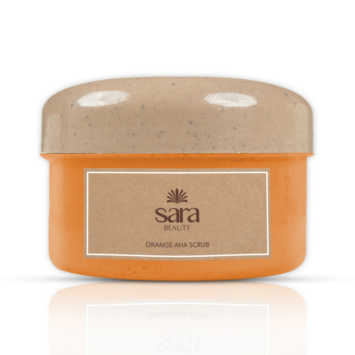SARA Orange AHA Scrub Enriched with Vitamin C for Blackhead & dtan ...