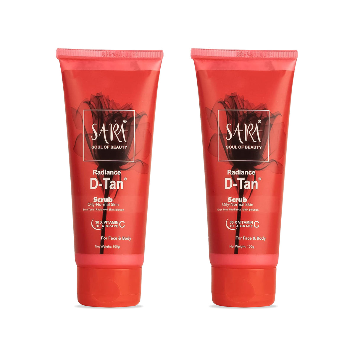 Sara Radiance D-TAN® Scrub | D-Tan Pack for TAN Removal for Men and Wo ...
