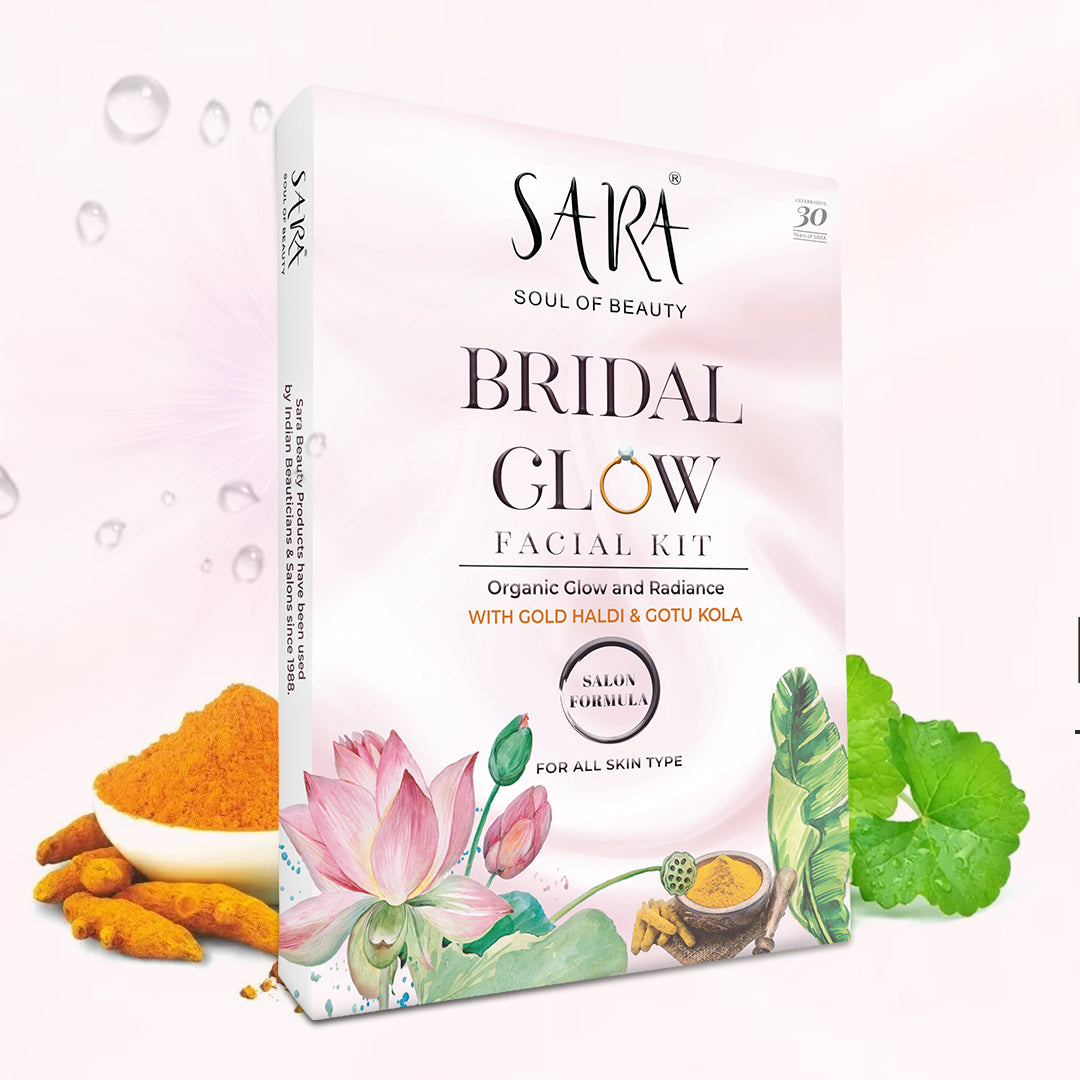 Bridal Facial Kit For All Skin Types Bridal Glow Sara – Sara Beauty